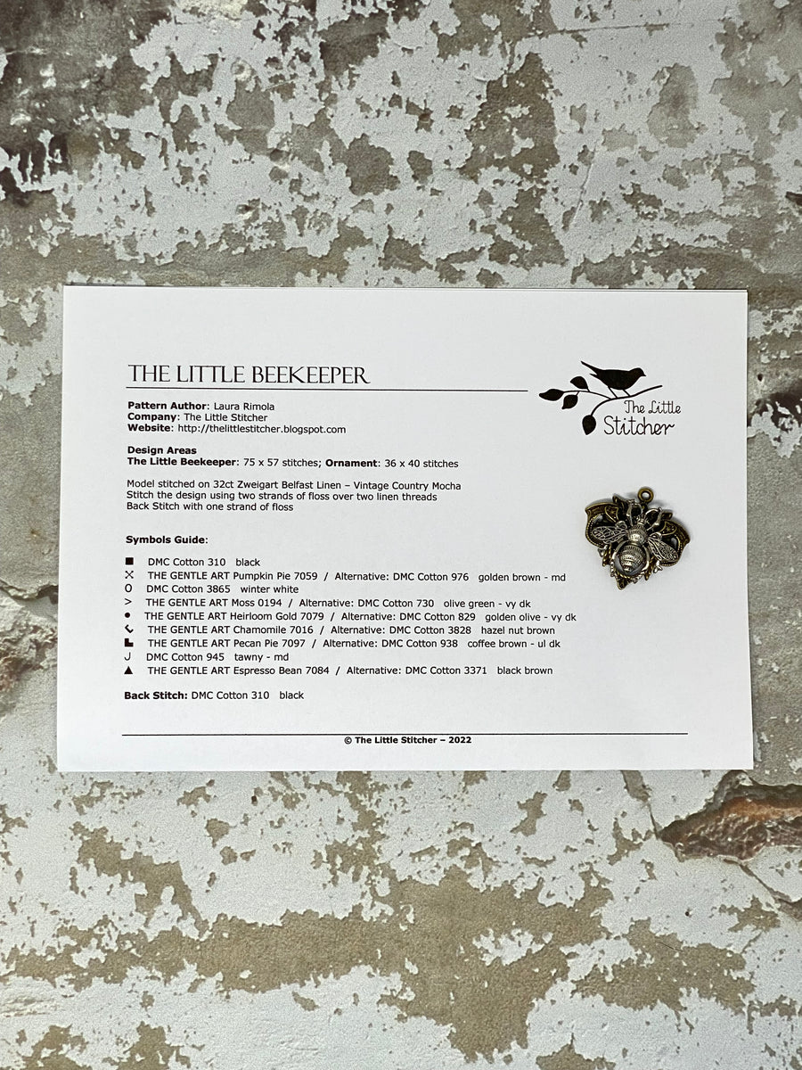The Little Beekeeper | The Little Stitcher – Pumpkin Creek Primitives