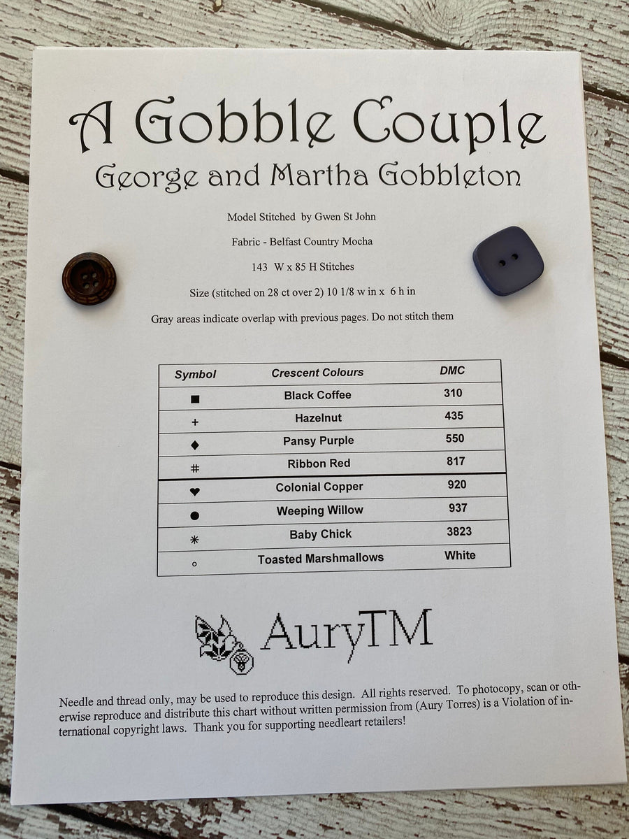 George and Martha Gobbleton | Gobble Couple Series – Pumpkin Creek ...