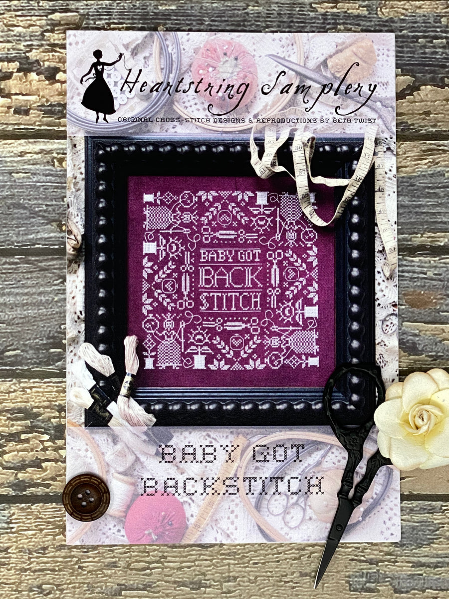 Baby Got Back Stitch | Heartstring Samplery – Pumpkin Creek Primitives
