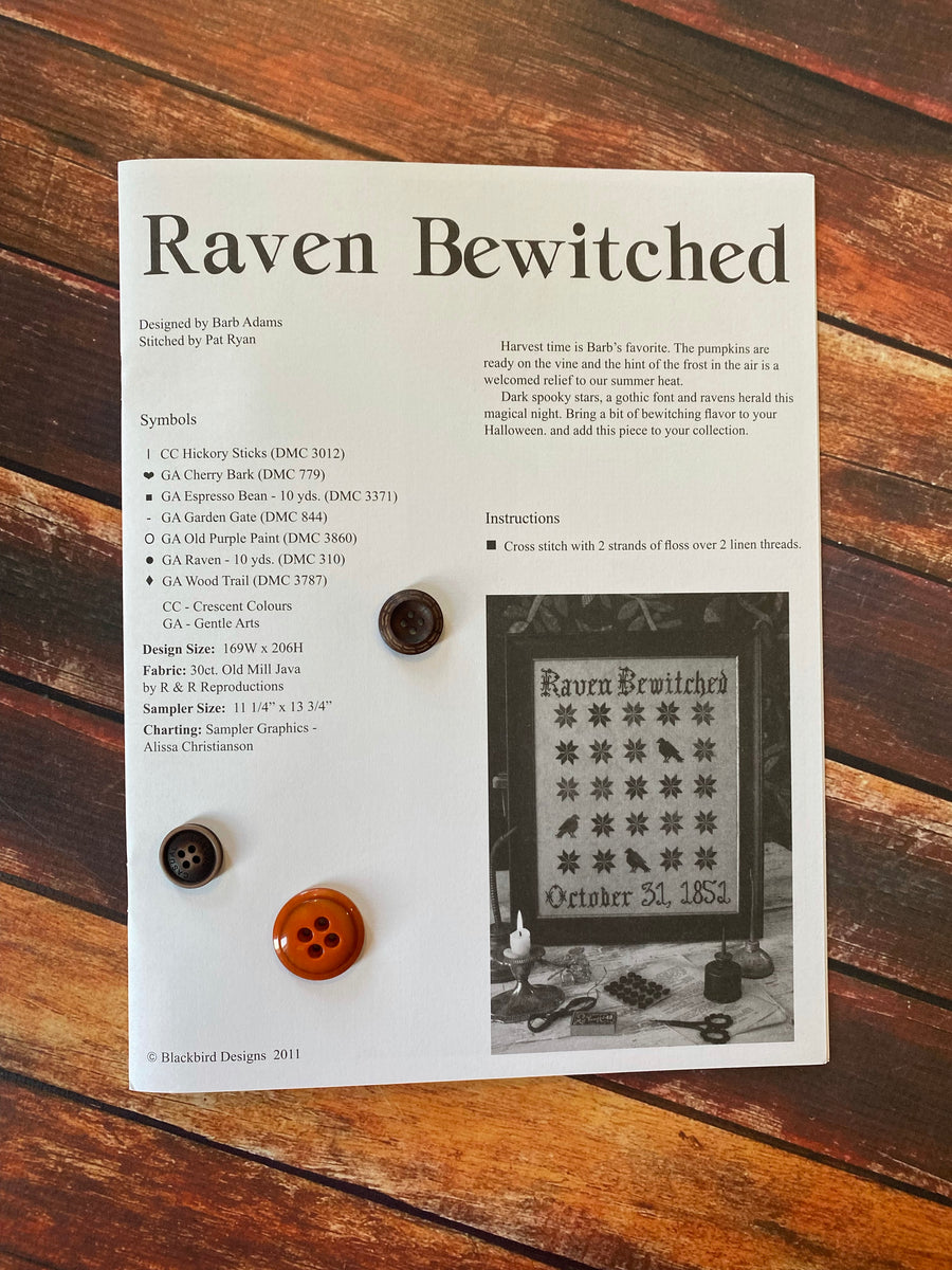 Raven Bewitched | Blackbird Designs – Pumpkin Creek Primitives