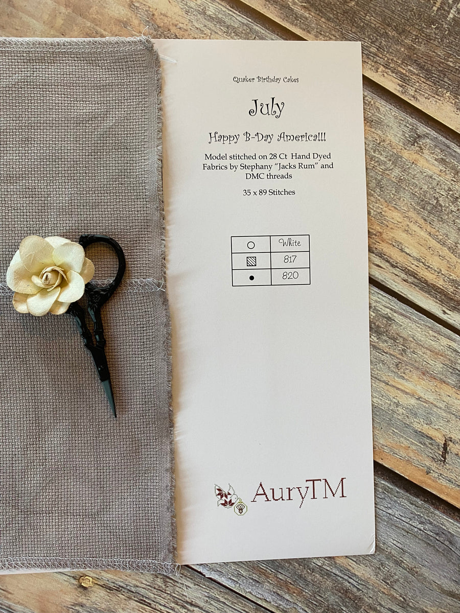 July: Happy Birthday America | Quaker Birthday Cakes Series – Pumpkin ...